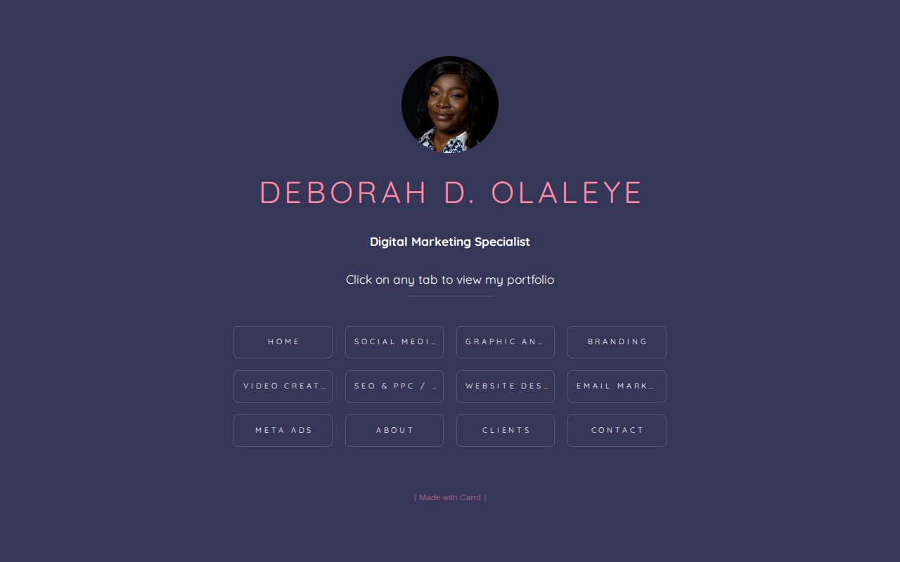Deborah's Portfolio